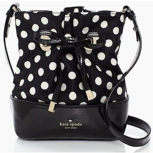 kate spade | Bags | Kate Spade Nwt Polkadot Drawstring Crossbody Bag ...